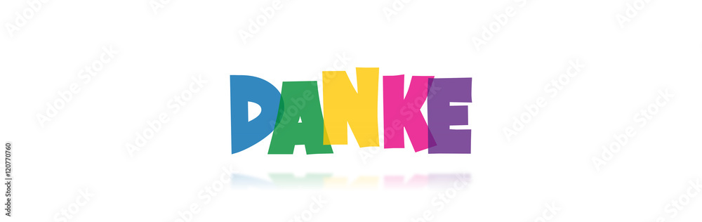 Danke Stock Vector | Adobe Stock