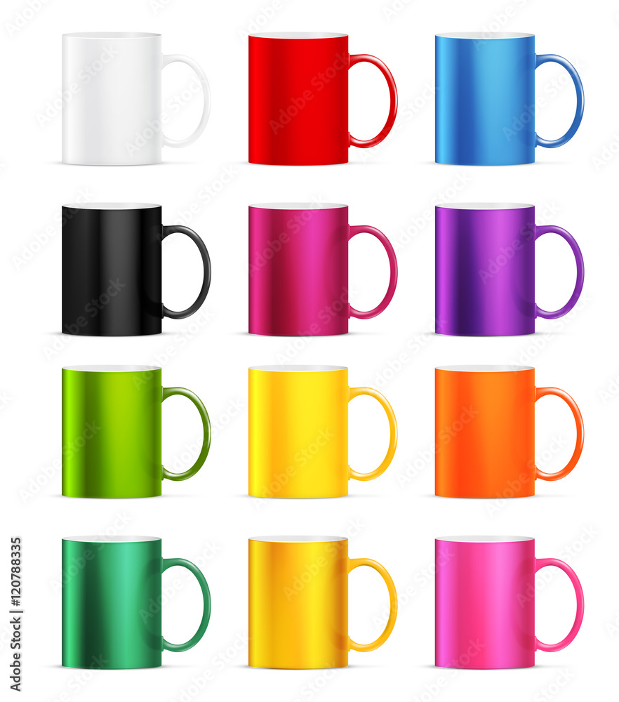 Mug vector Stock Vector | Adobe Stock