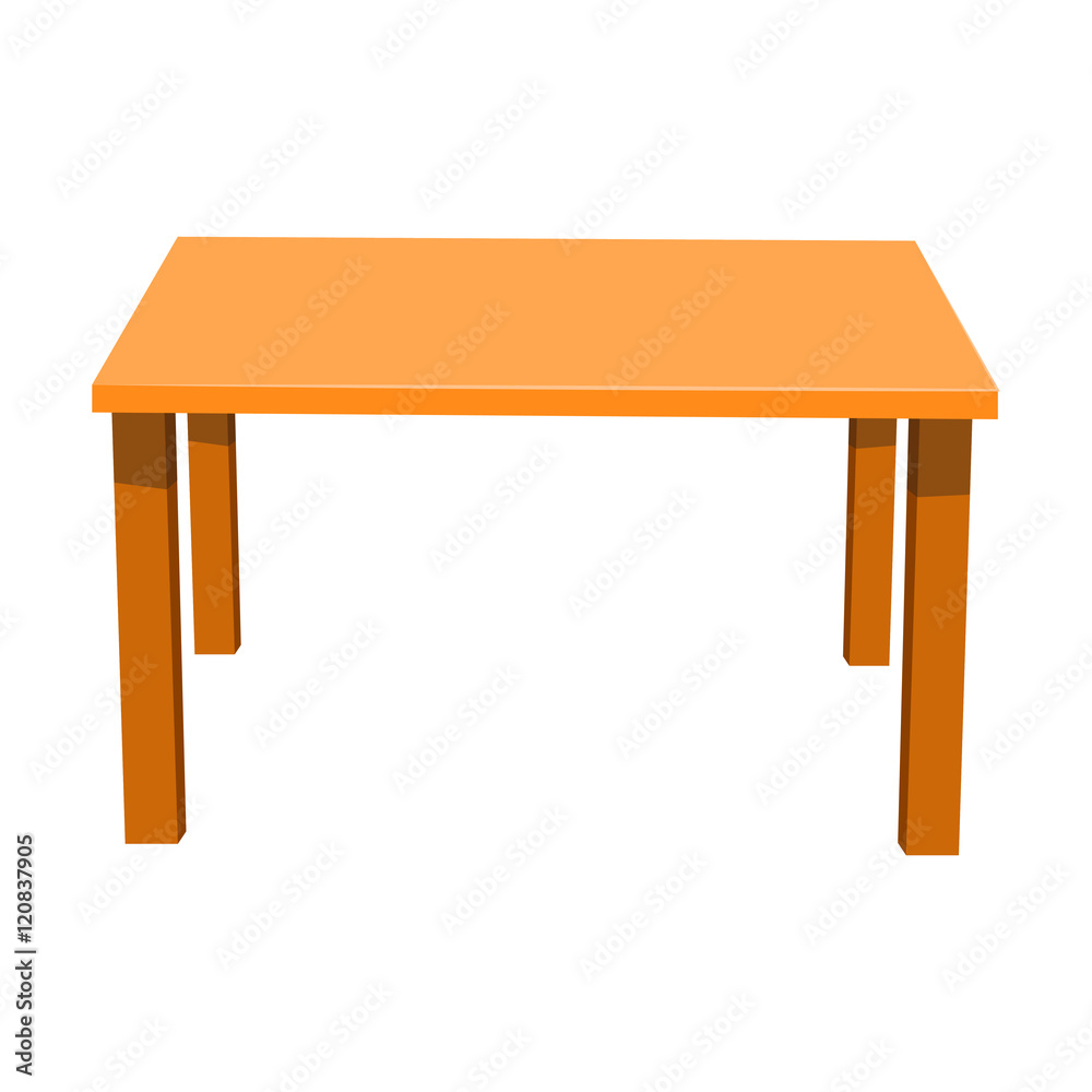 Wooden table Stock Vector | Adobe Stock
