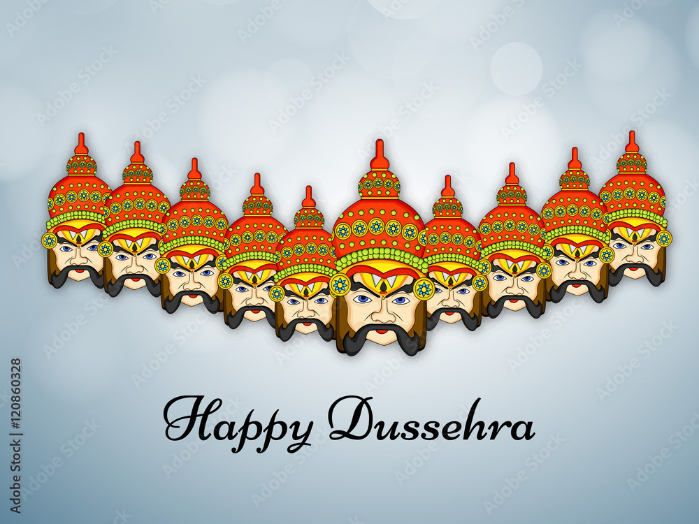 Dussehra background Stock Vector | Adobe Stock