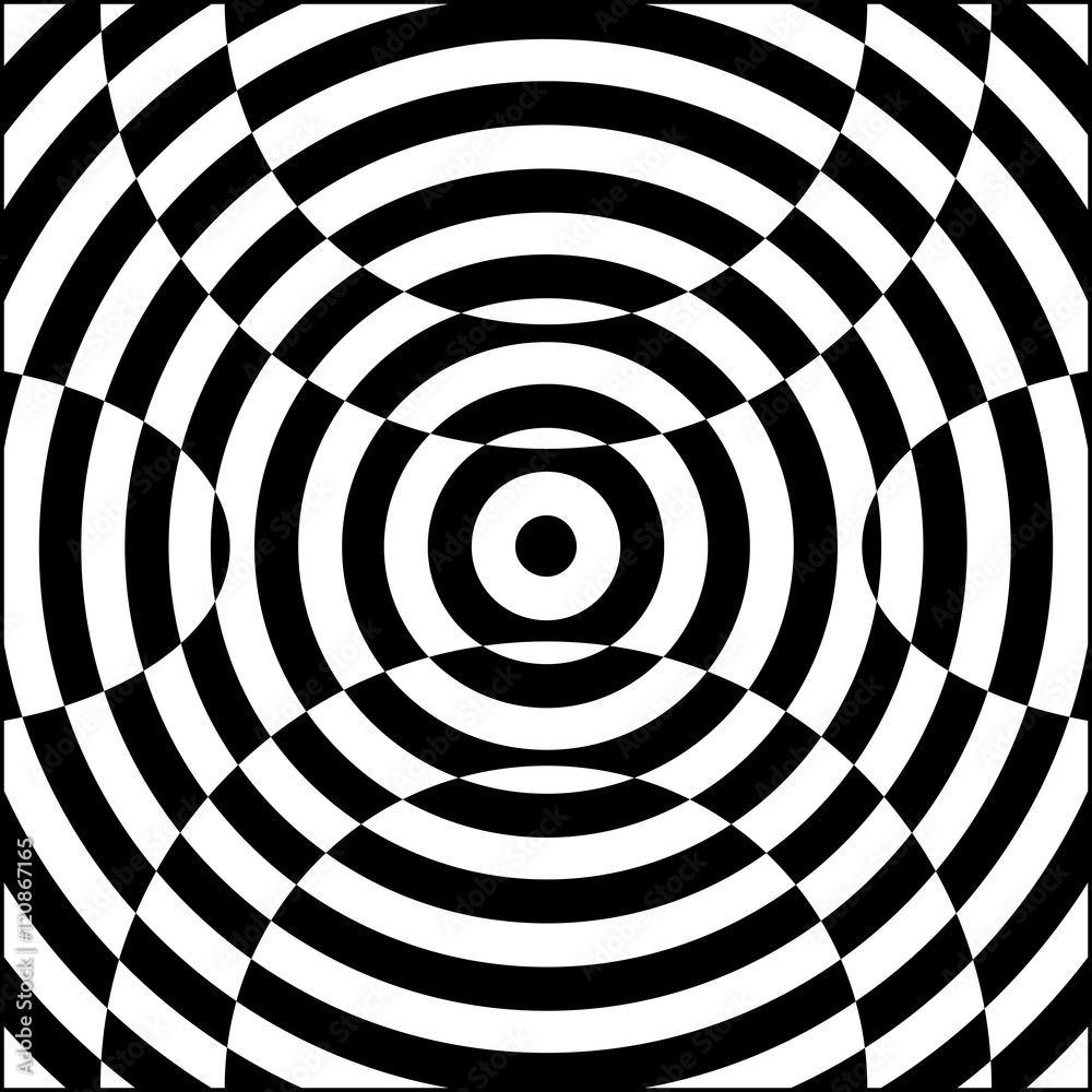 Optical Art Stock Vector | Adobe Stock