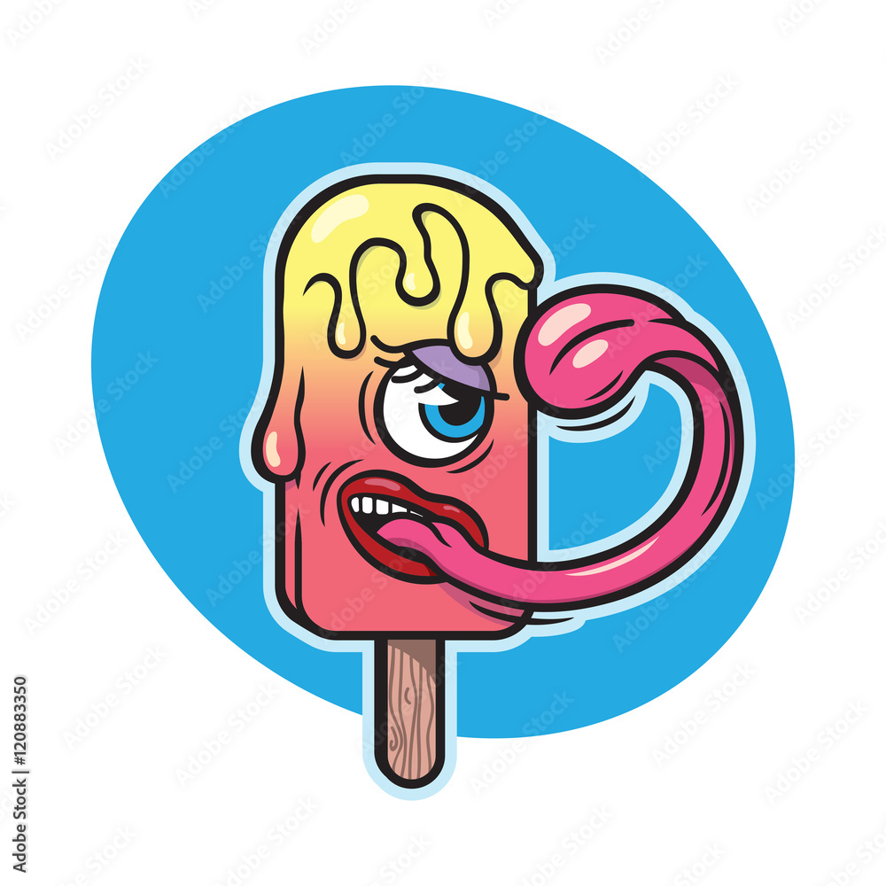 Melting Cartoon