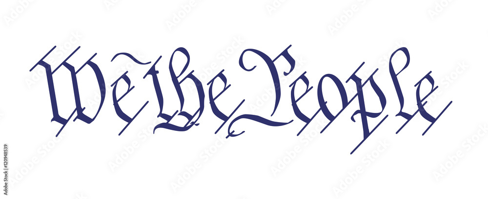 We The People Stock Vector | Adobe Stock