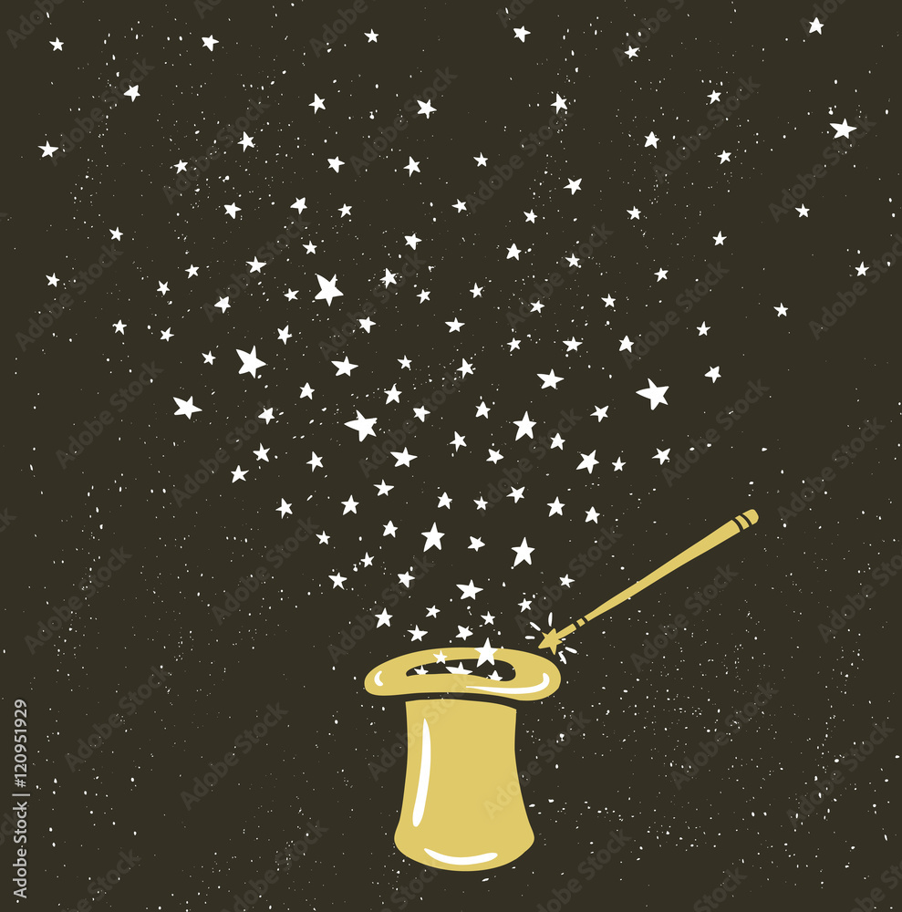 Magic Hat Background