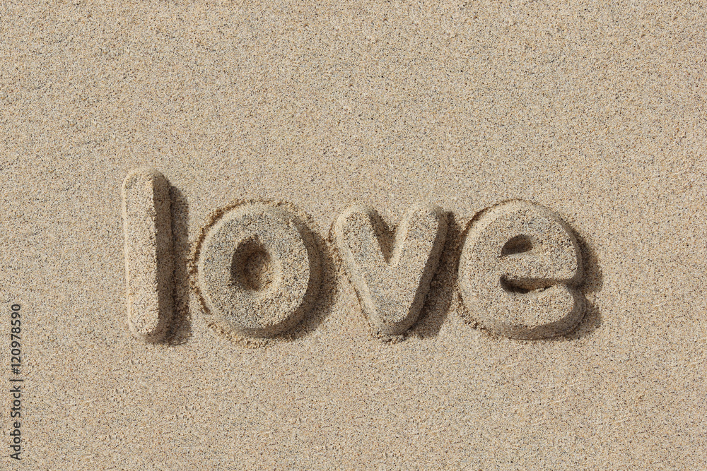 Love Written In Sand