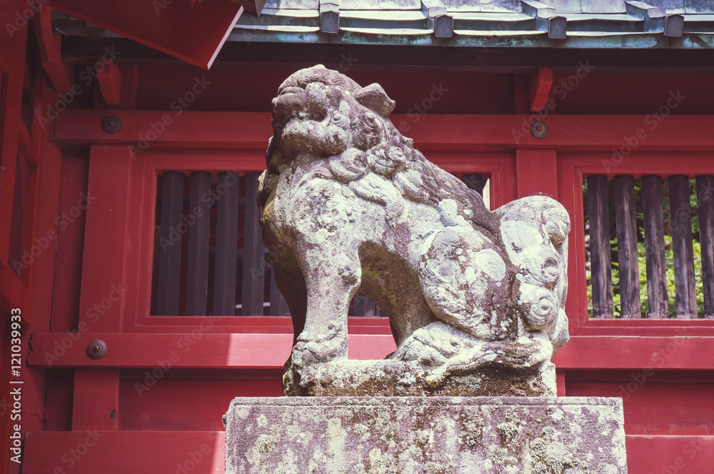 Poster lion temple guard – Wall Art | UkPosters