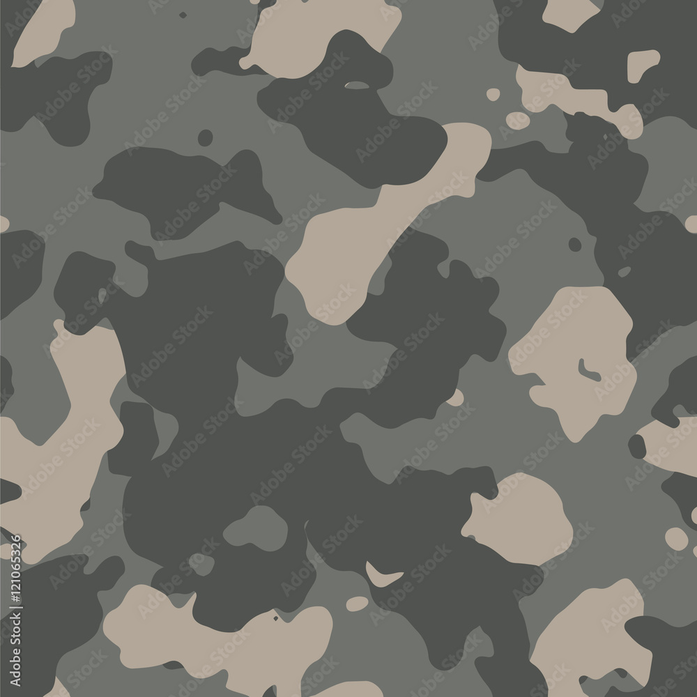 Seamless urban fashion military camo pattern vector Stock Vector ...
