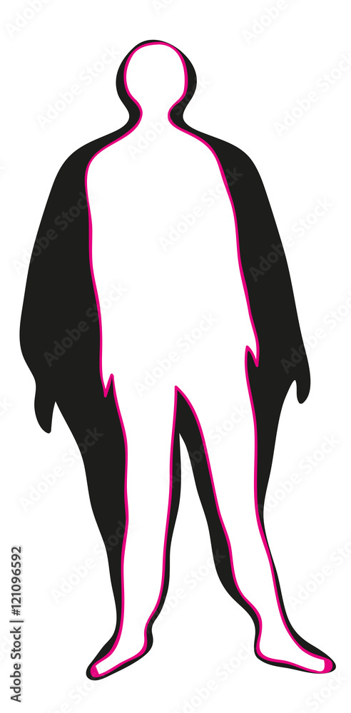 Fettsucht - Vergleich Übergewicht und Normalgewicht - Adipositas ...