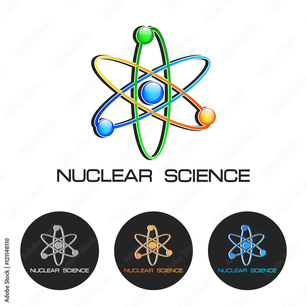 Science Atom Logo