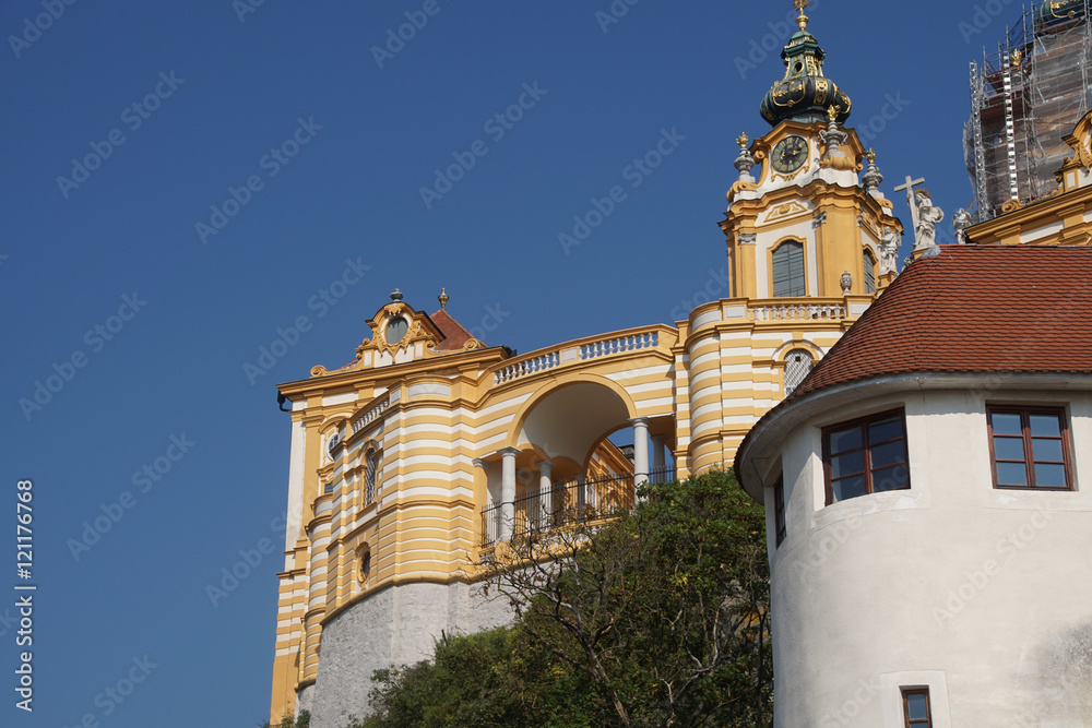 Baroque Benedictine monastery Stock Photo | Adobe Stock