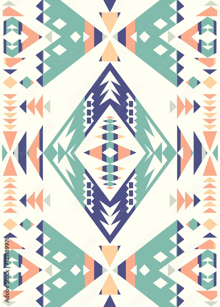 Native American Designs And Patterns Teal