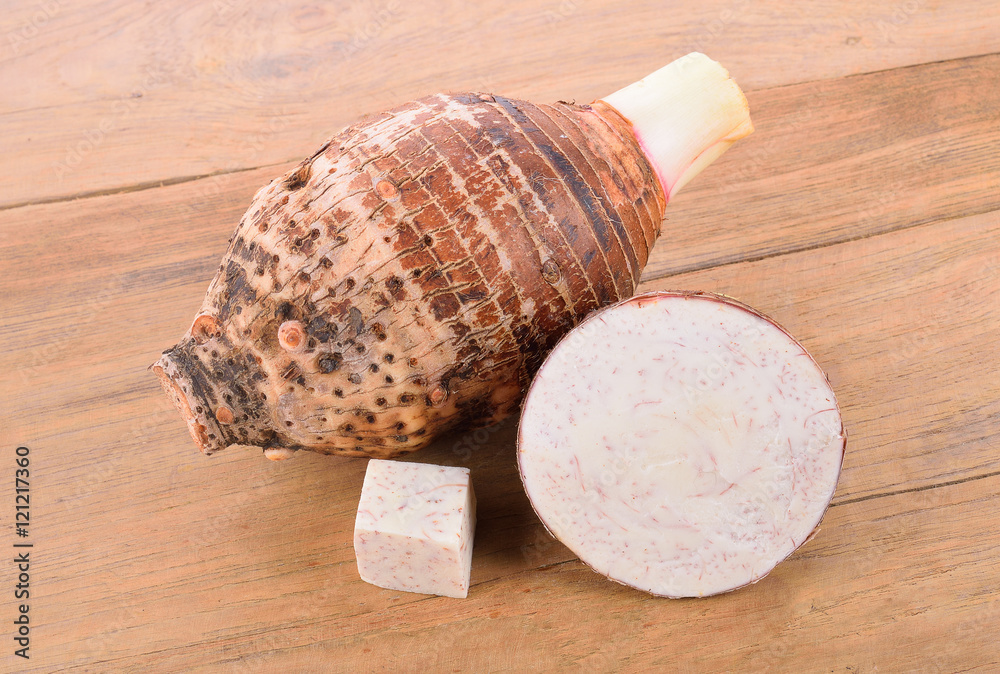 Taro root Stock Photo | Adobe Stock