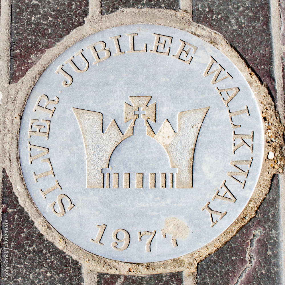Silver Jubilee Walkway Symbol Stock Photo | Adobe Stock