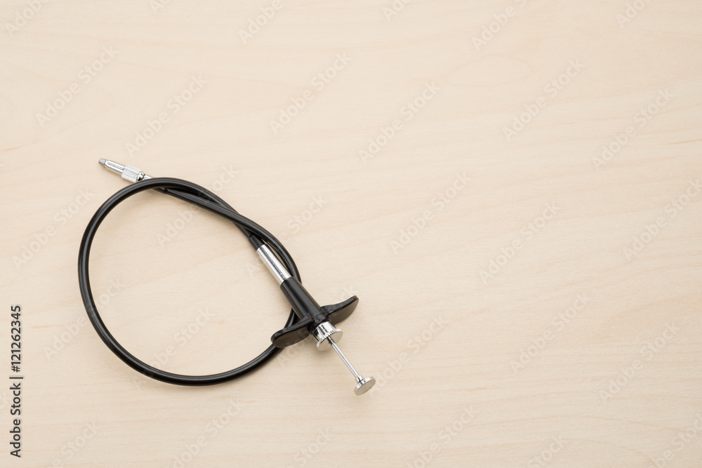 mechanical shutter release cable for vintage camera Stock Photo | Adobe ...