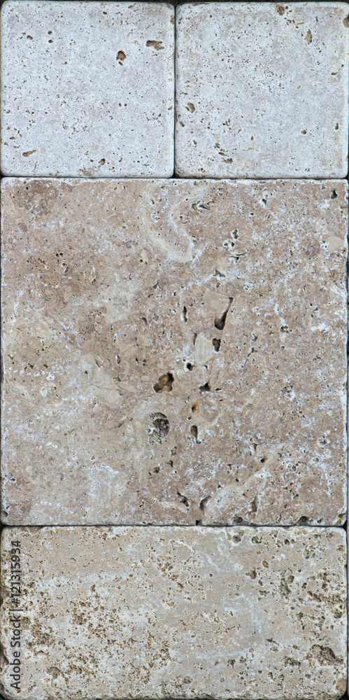 Samples of the texture of travertine, Indian stone Stock Photo | Adobe ...