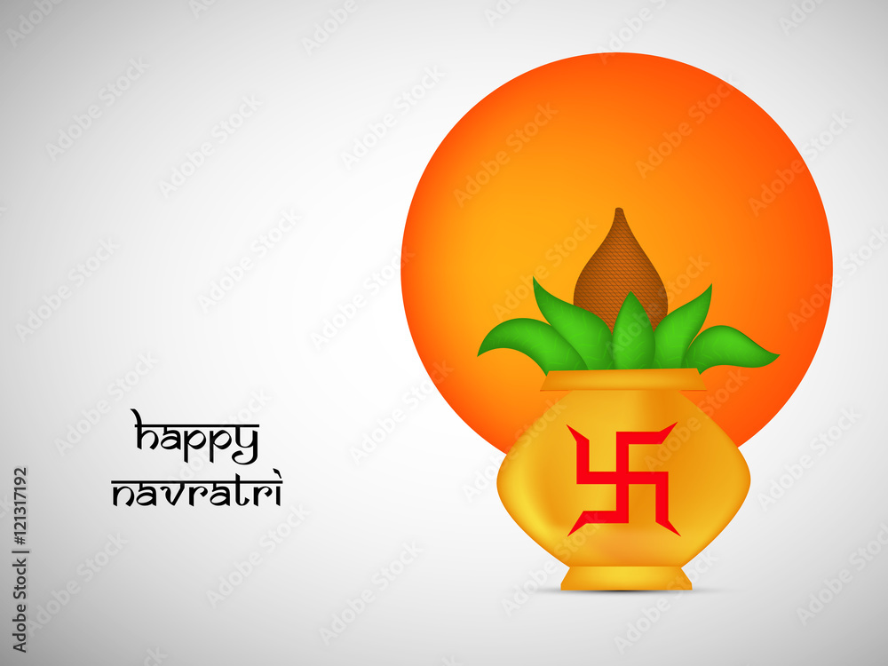 Navratri background Stock Vector | Adobe Stock