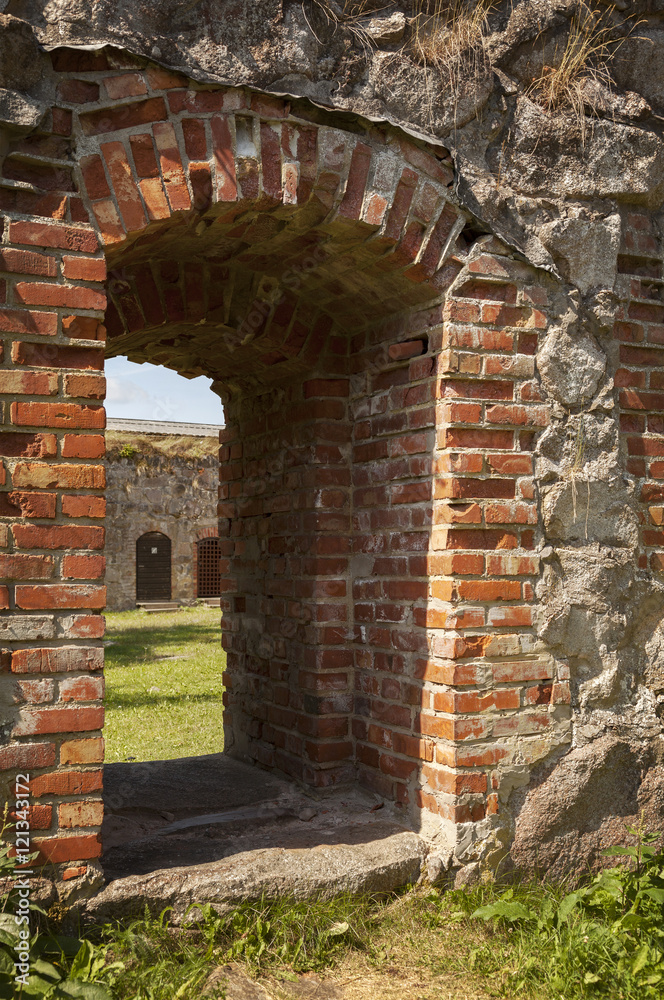 Brick doorway arch Stock Photo | Adobe Stock