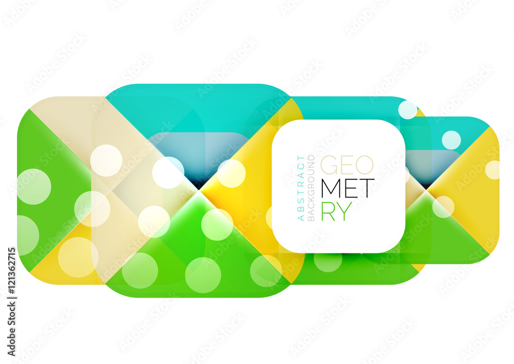 Square and triangle pattern background Stock Vector | Adobe Stock