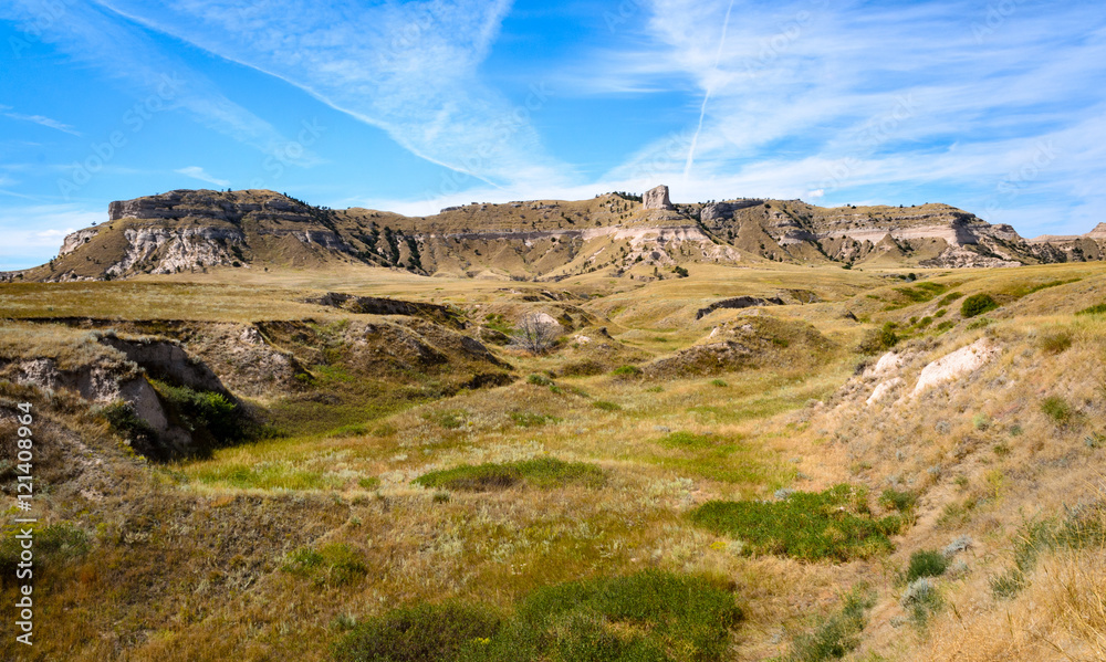 Scotts Bluff National Monument Stock Photo | Adobe Stock