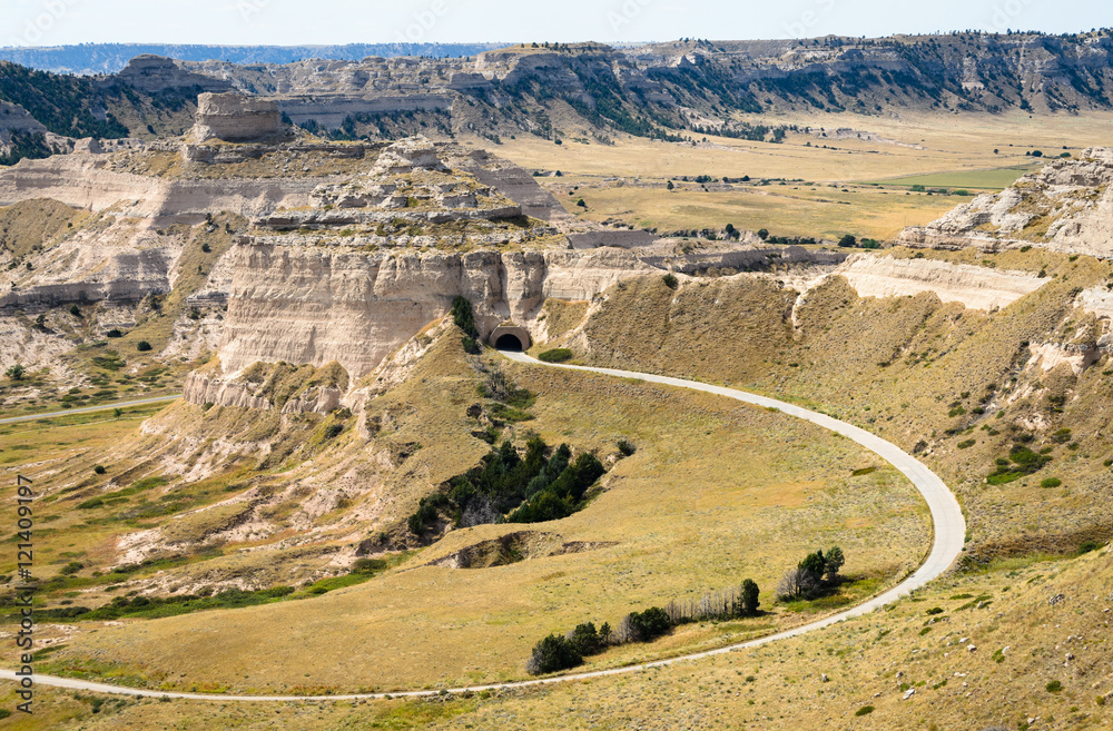 Scotts Bluff National Monument Stock Photo | Adobe Stock