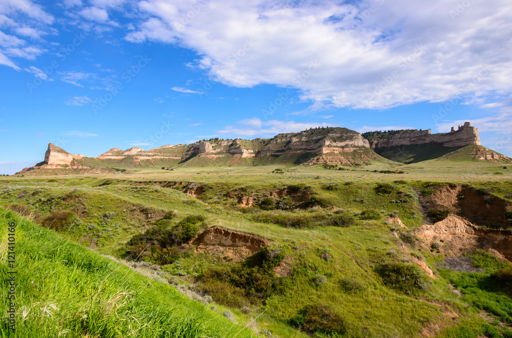 Scotts Bluff National Monument Stock Photo | Adobe Stock