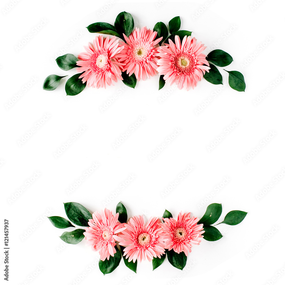 Pink Gerber Daisy Clip Art