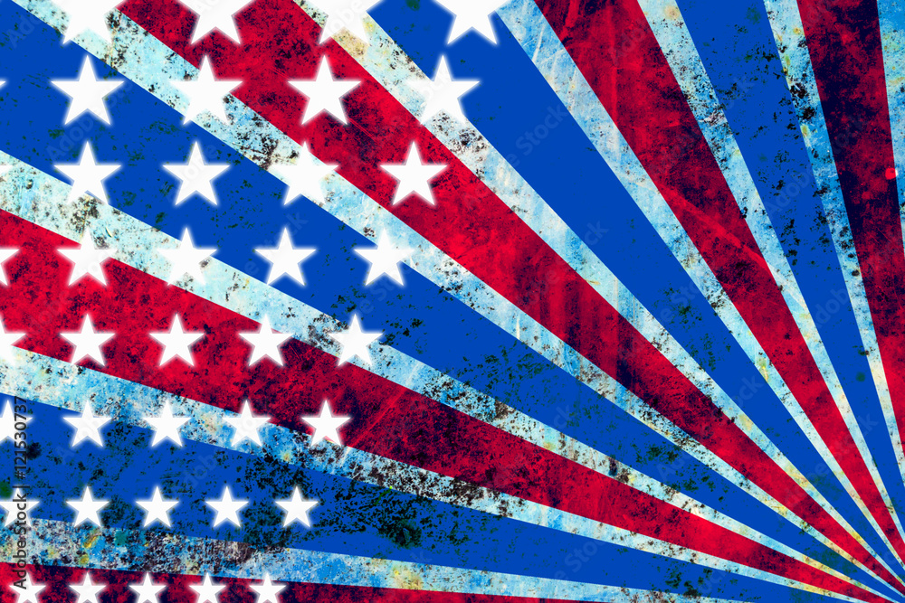 Vintage USA style background Stock-Illustration | Adobe Stock