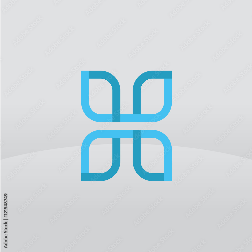 letter H logo Stock Vector | Adobe Stock
