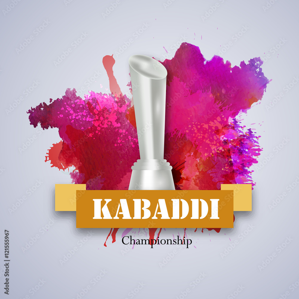 Kabaddi background Stock Vector | Adobe Stock