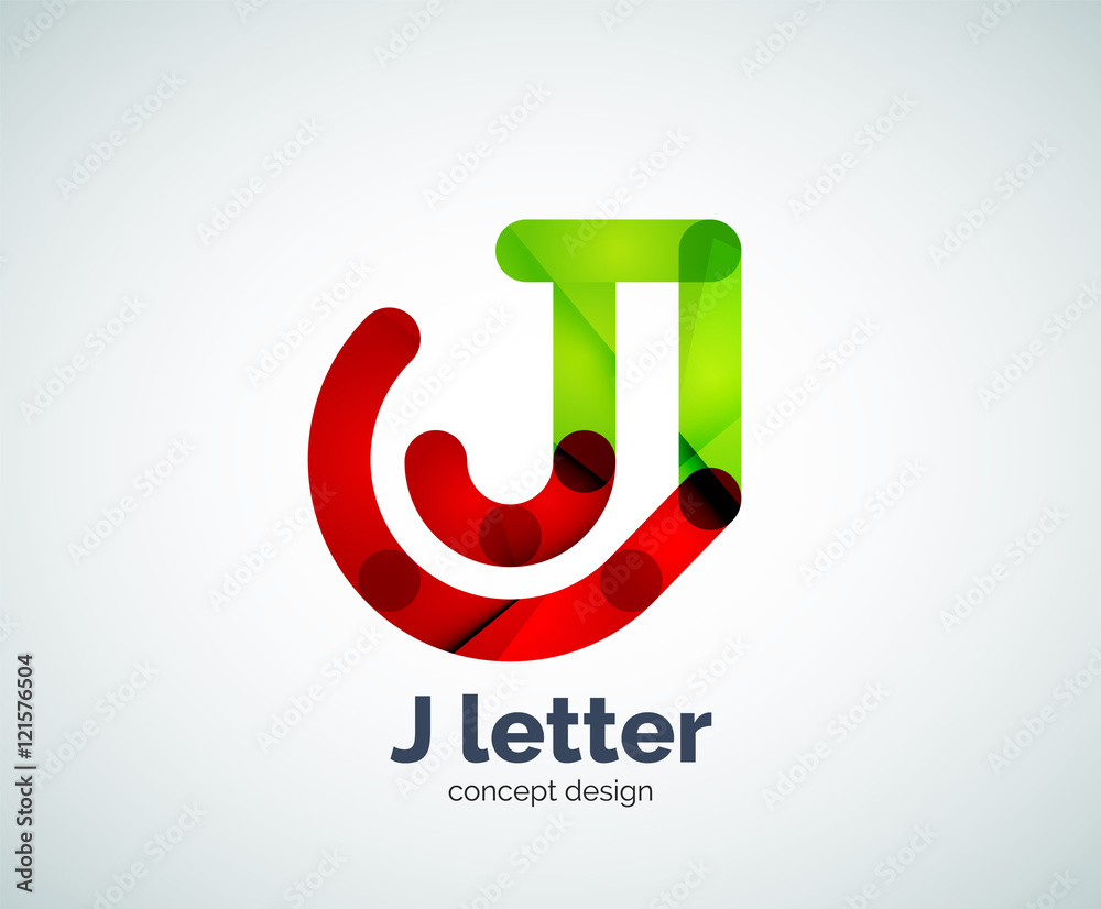 Letter j logo Stock Vector | Adobe Stock