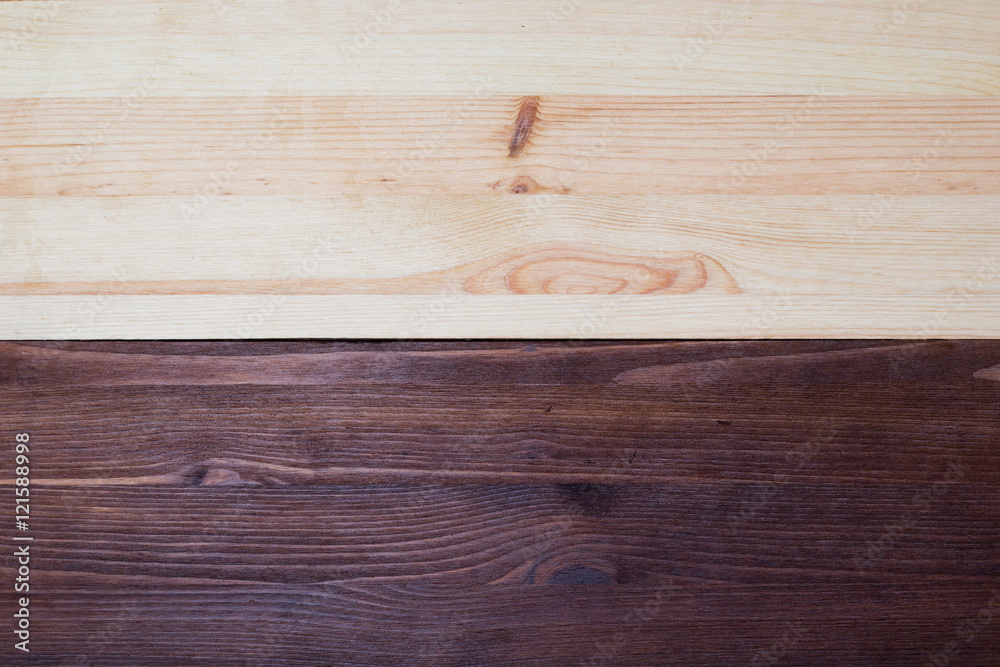 Pine and walnut double Wood Texture close up Stock Photo | Adobe Stock