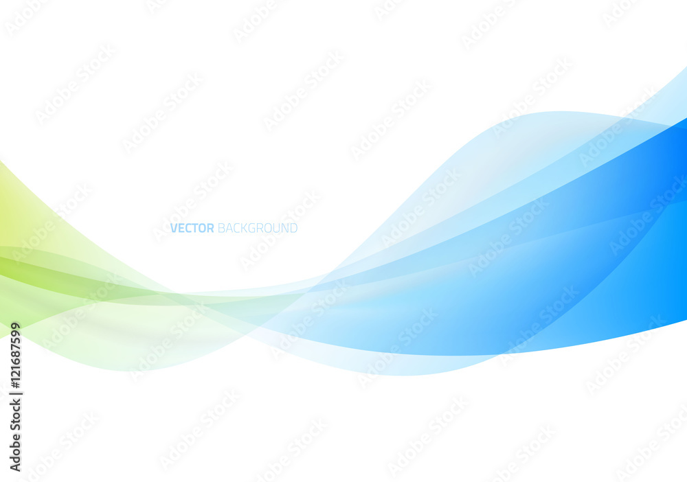 Abstract light blue wavy background. Stock Vector | Adobe Stock