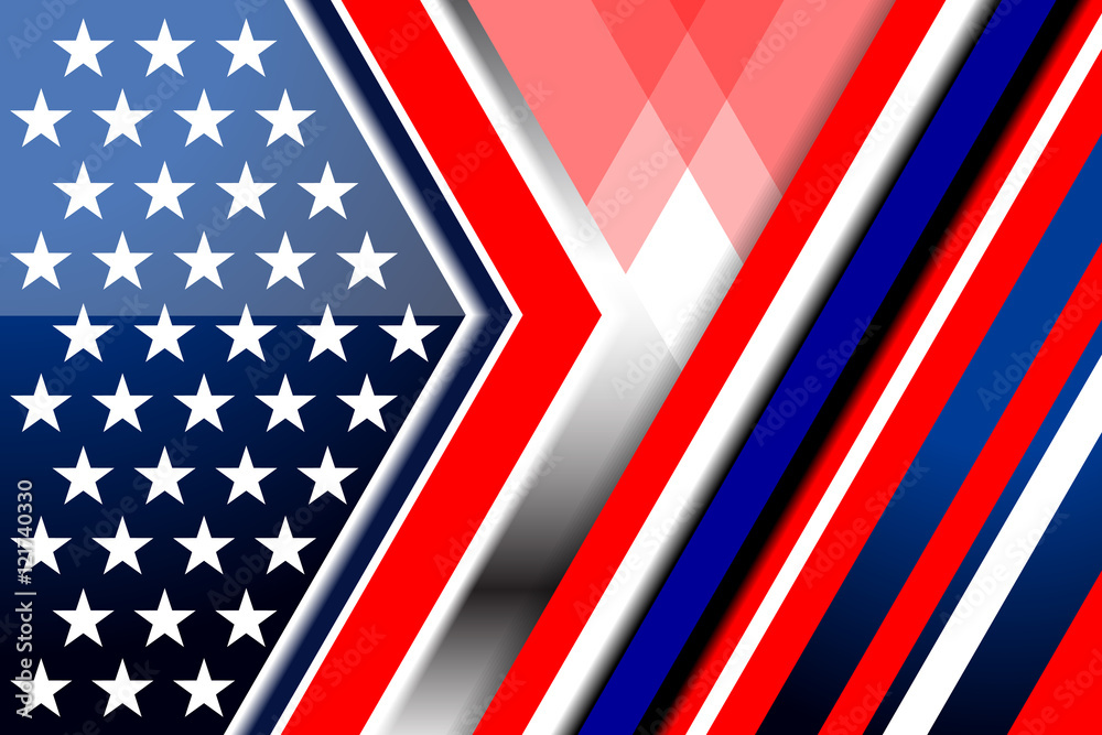 flag america backgrounds style, vector illustration Stock Vector ...