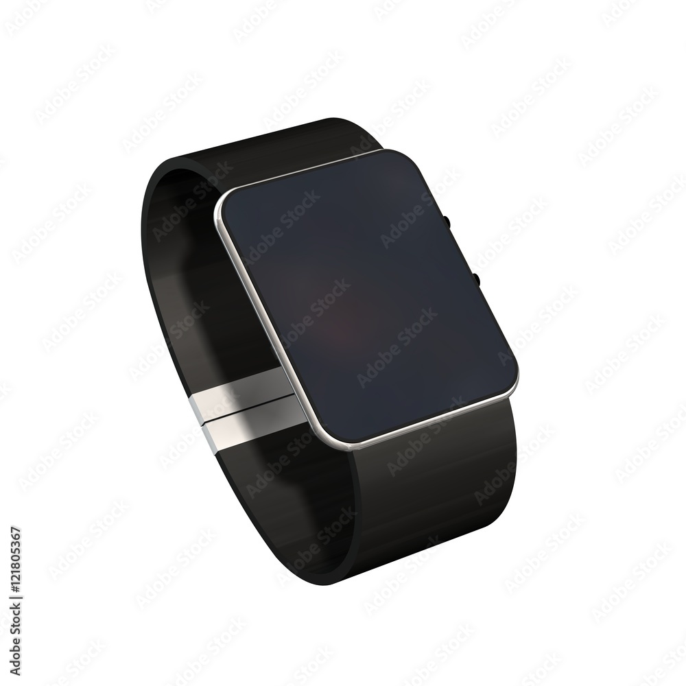 smart watch isolated on white background Stock Illustration | Adobe Stock