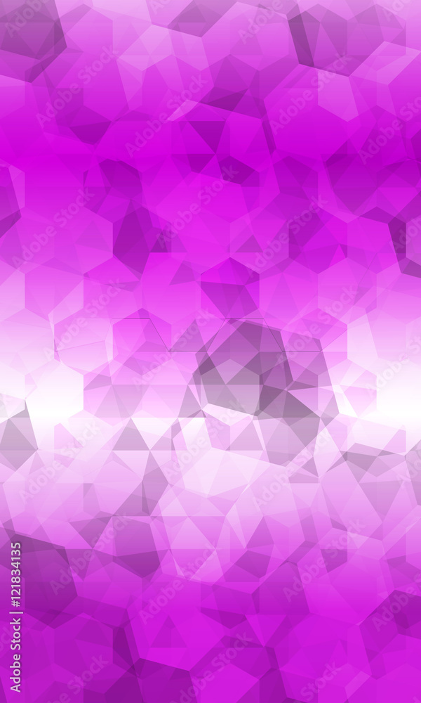 beautiful pink color geometry background. vector illustration ...