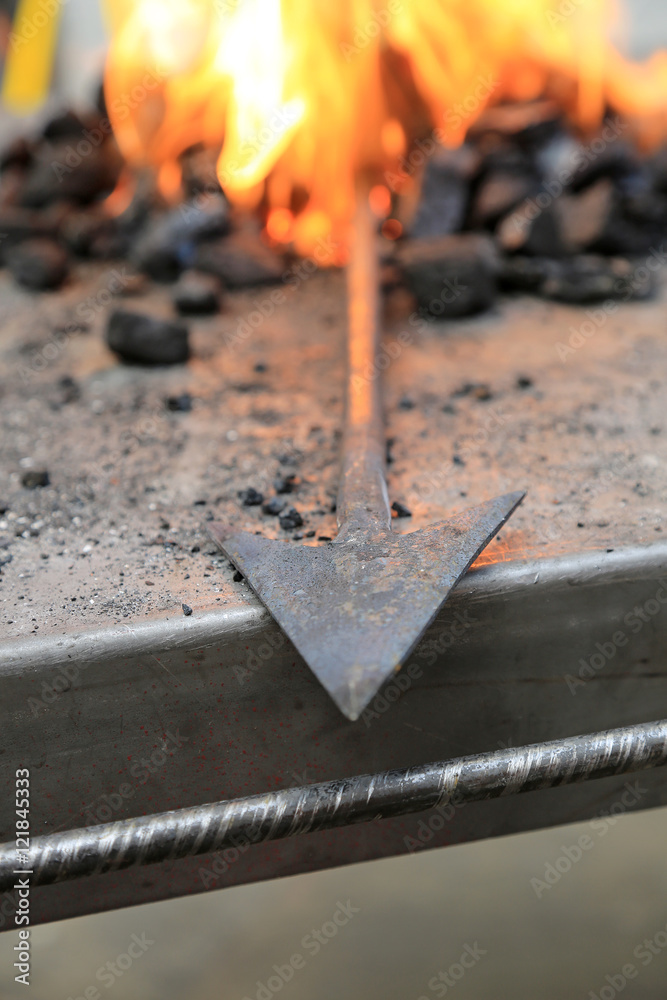 flecha fragua forja herrería U84A3638-f16 foto de Stock | Adobe Stock