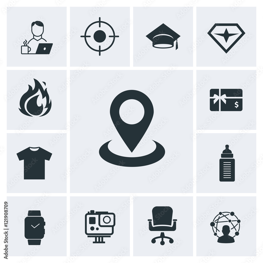 Flat icon pack for website, image jpg, vector eps, flat web, material ...