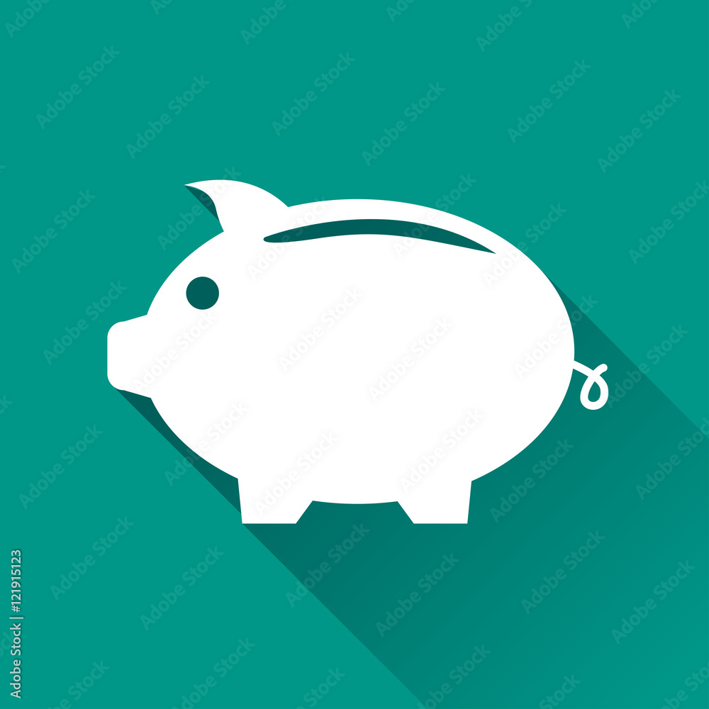 piggy design icon Stock Vector | Adobe Stock