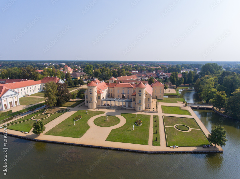 Schloss Rheinsberg - Mecklenburger Seenplatte Stock Photo | Adobe Stock