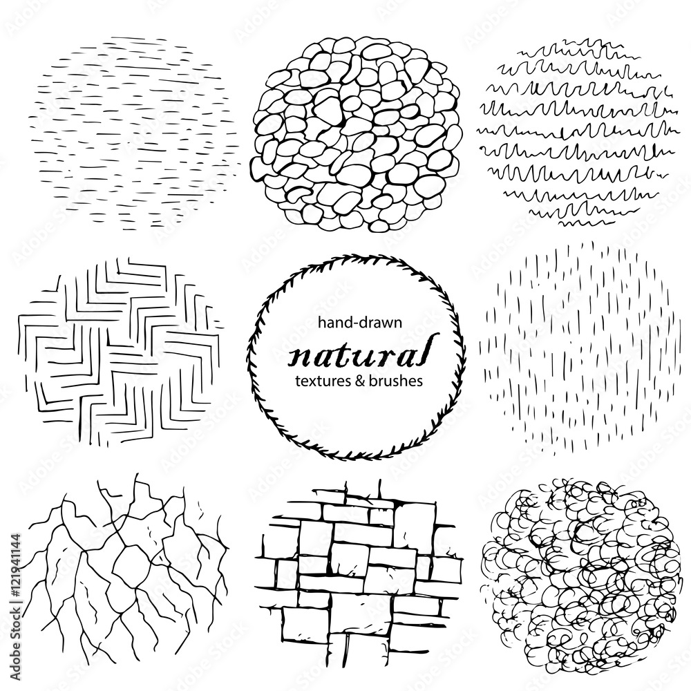 Natural Texture Drawing
