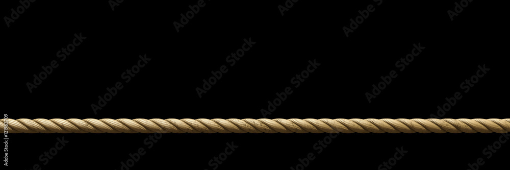 rope with black background banner Stock Illustration | Adobe Stock