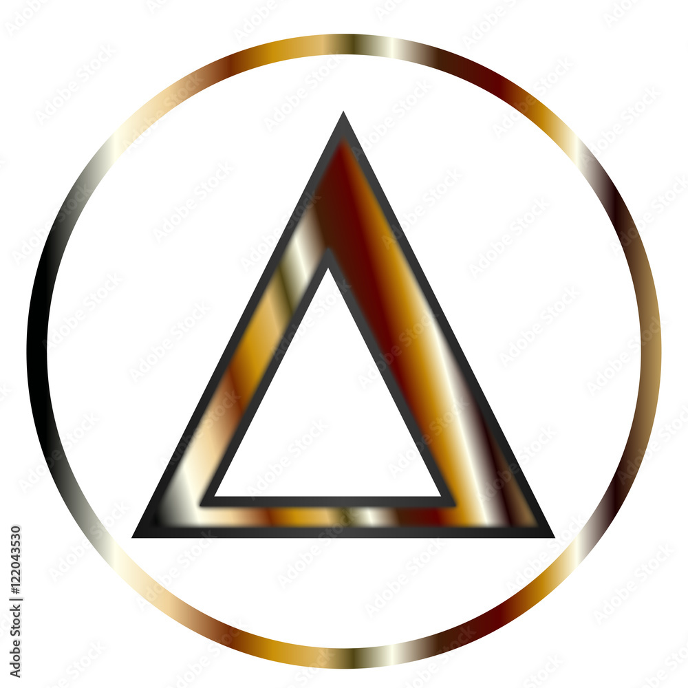 Delta Greek Letter Stock Vector | Adobe Stock