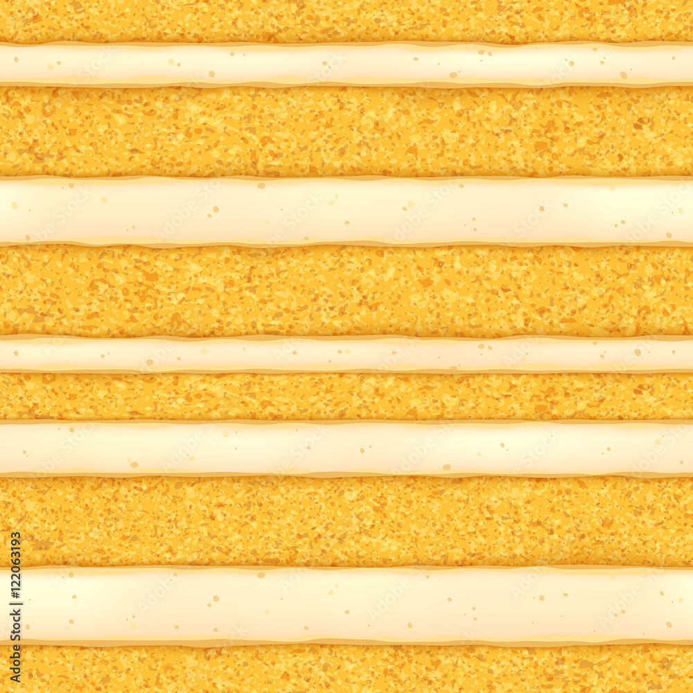 Sponge cake background. Colorful seamless texture. Stock Vector | Adobe ...