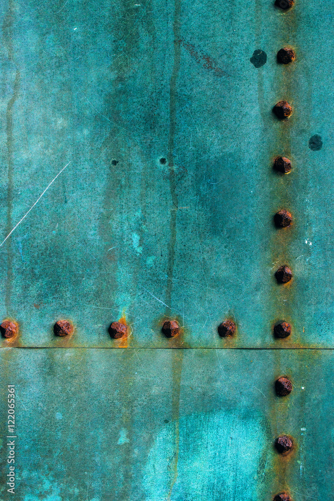 Oxidized copper plate surface texture Stock Photo | Adobe Stock