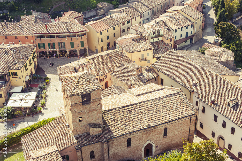 Foto Stock Montefiore Conca, Rimini | Adobe Stock