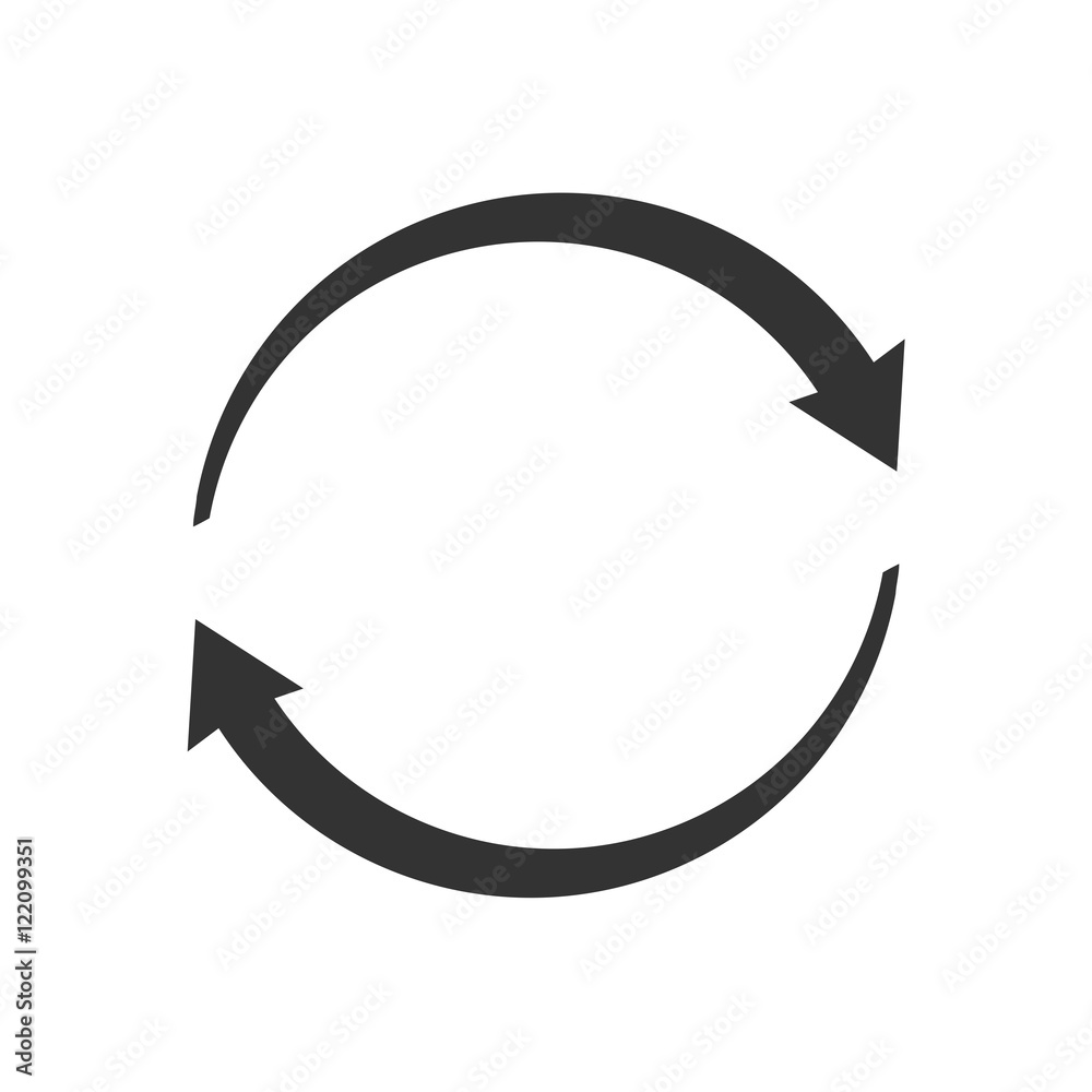 Circle arrow logo design Stock Vector | Adobe Stock