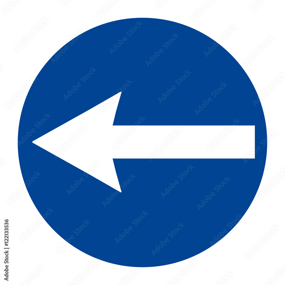 Round traffic sign Stock Vector | Adobe Stock