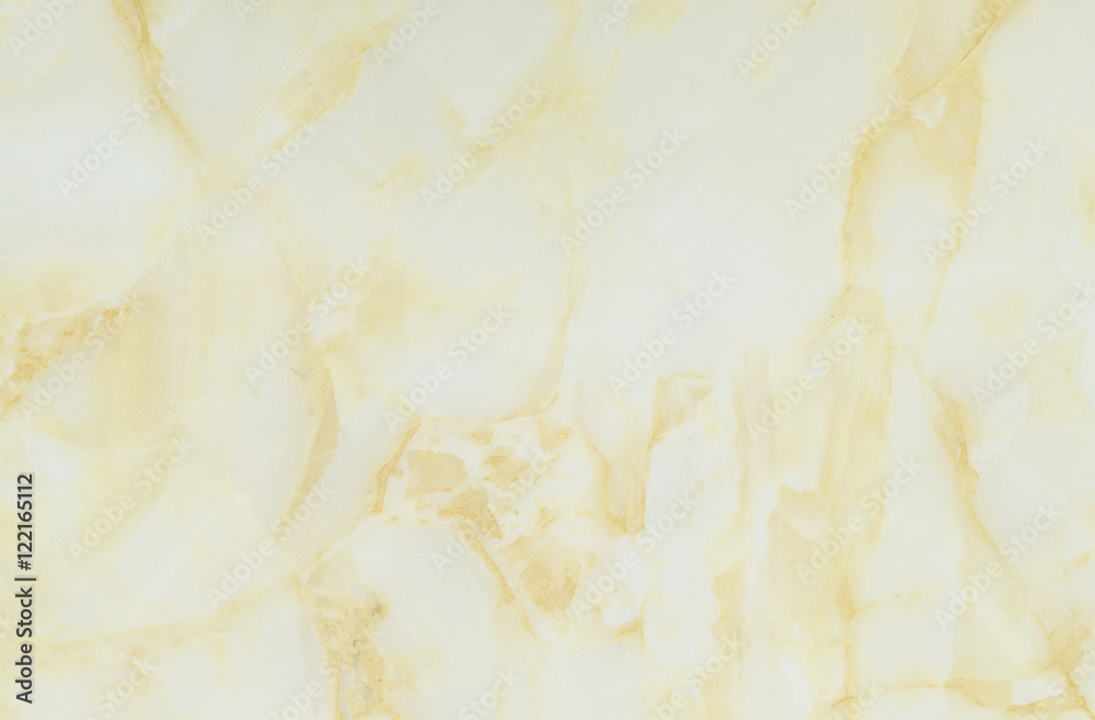 Closeup surface abstract marble pattern at yellow marble stone wall ...