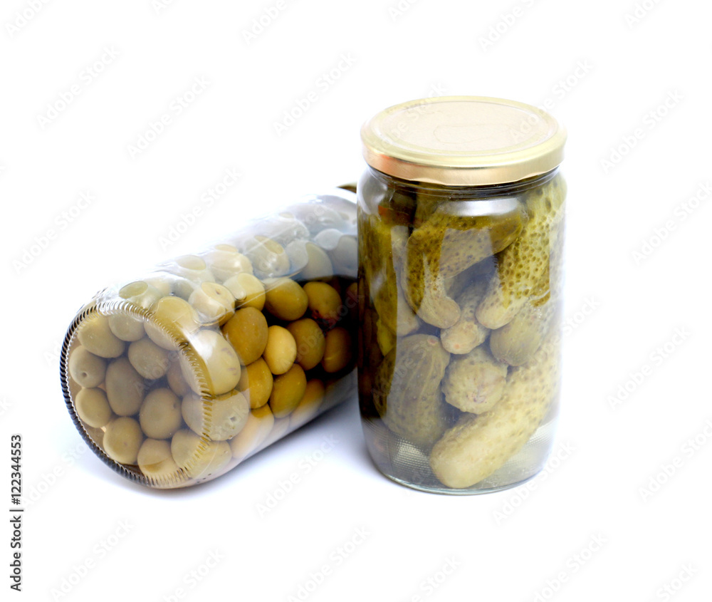 Jar of pickles Stock Photo | Adobe Stock