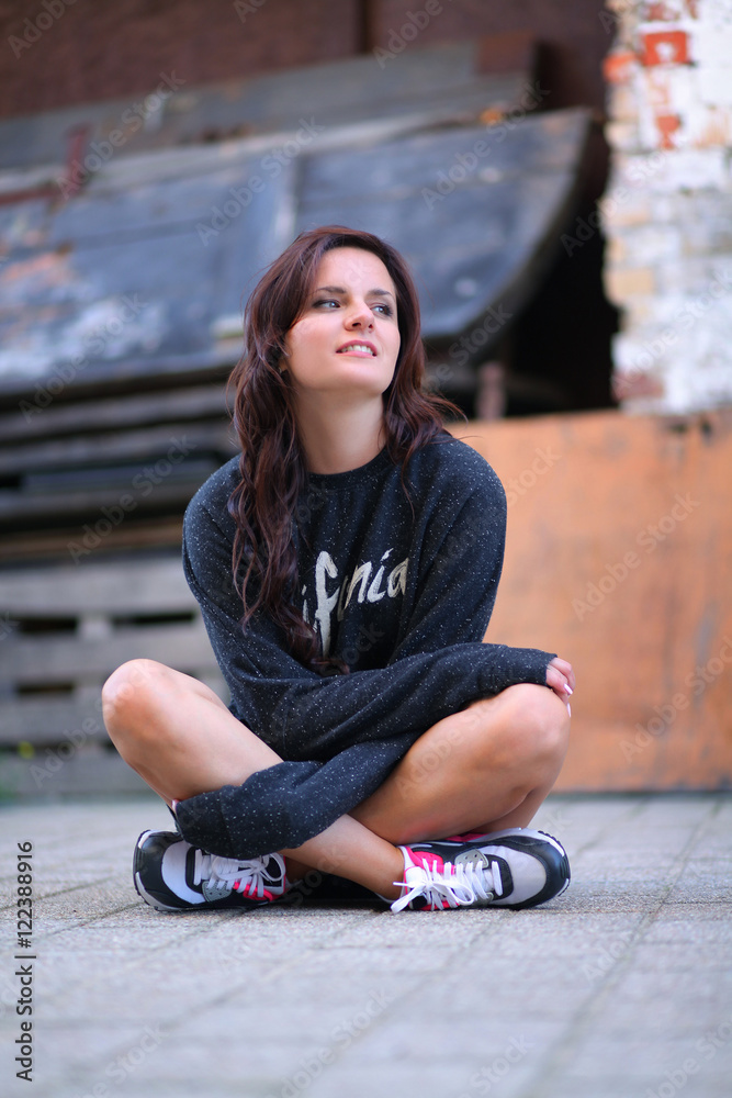 modern girl Stock Photo | Adobe Stock